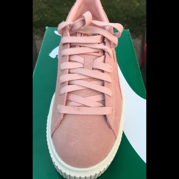 Puma | Shoes | Puma Womens Suede Platform Core Sneakers | Poshmark